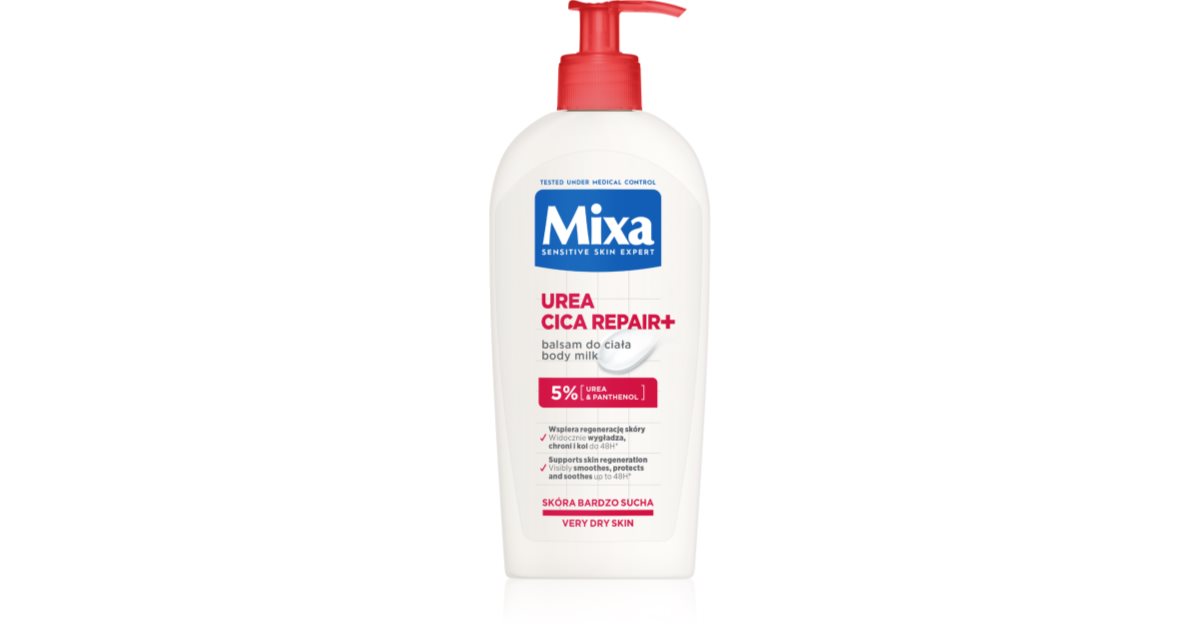 Mixa Urea Cica Repair regenerating body milk | notino.co.uk