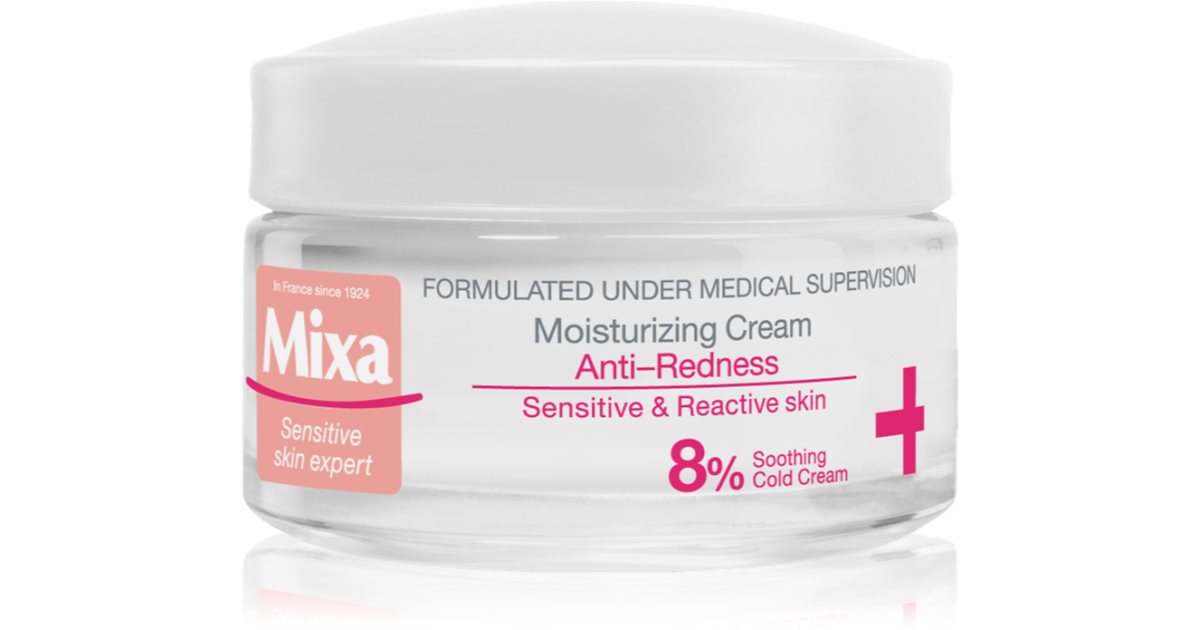 Mixa Anti-Redness moisturising cream for sensitive, redness-prone skin ...