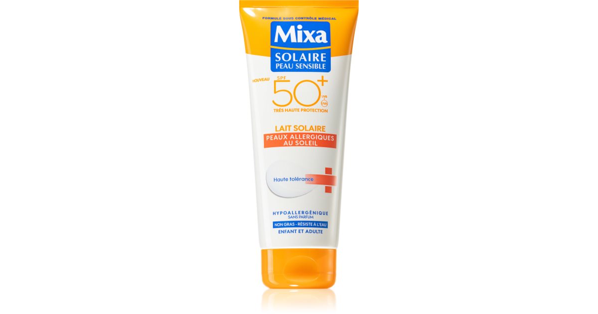 Mixa Sun sunscreen for sensitive and allergic skin | notino.co.uk
