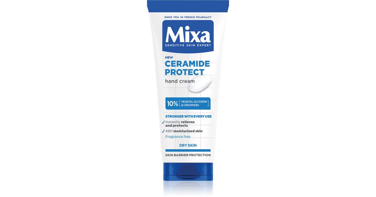 Mixa Ceramide Protect ochranný krém na ruce | notino.cz