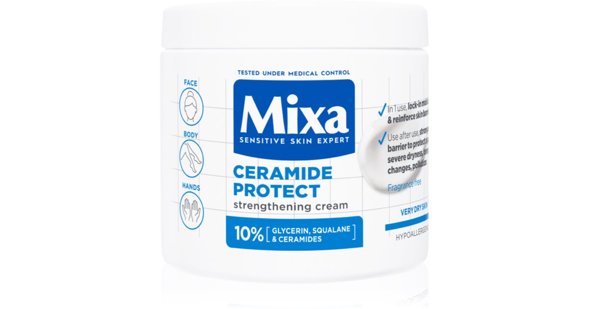 Mixa Ceramide Protect moisturising cream with ceramides | notino.co.uk