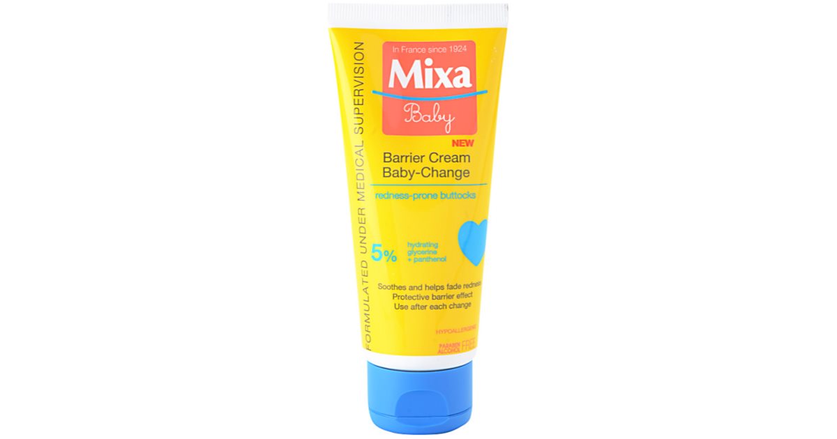 Mixa Baby children’s body cream to treat nappy rash | notino.co.uk