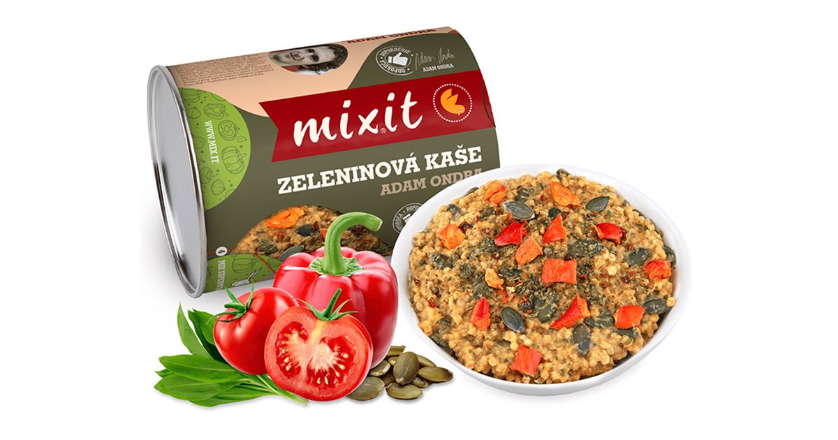 MIXIT Zeleninová kaša Adama Ondru instantná kaša bez lepku | notino.sk