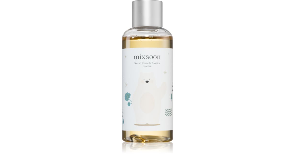 mixsoon Centella Asiatica Soondy essence hydratante avec effets ...