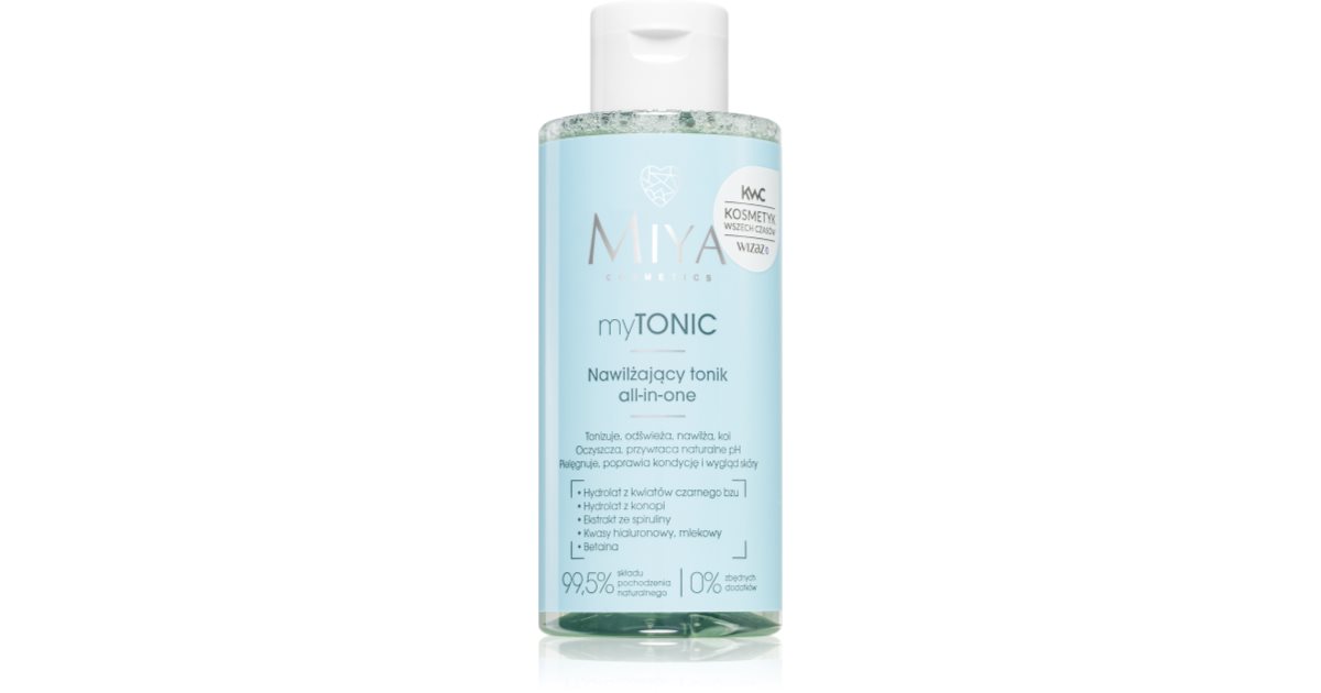 MIYA Cosmetics myTONIC tonik nawilżający do twarzy MIYA Cosmetics myTONIC tonik nawilżający do twarzy