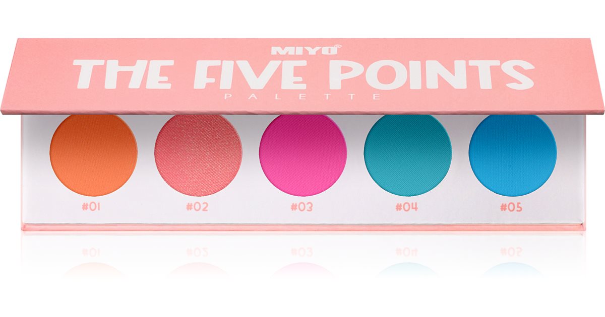 Miyo Eyeshadow The five points eyeshadow palette | notino.co.uk