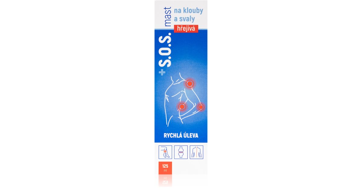 MODRÝ KÓD S.O.S. ointment Warming ointment for joints and muscles Salbe ...