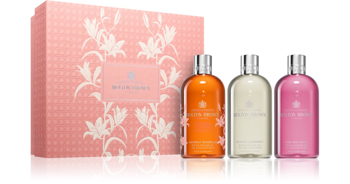 Molton Brown Floral & Citrus Bath & Shower Gel Set Gift Set for women ...