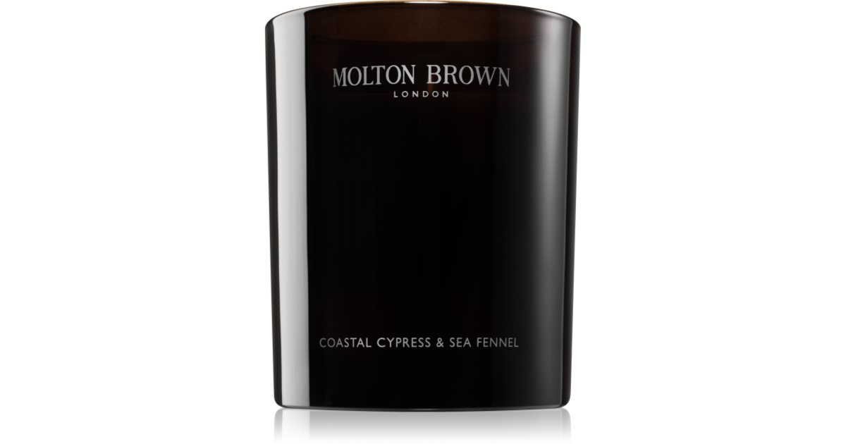 Molton Brown Coastal Cypress & Sea Fennel candela profumata con ...