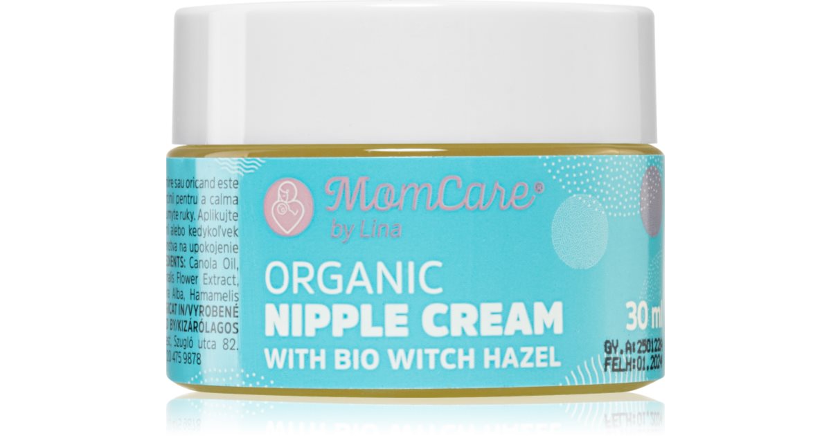 MomCare by Lina Organic Nipple Cream Crème voor de tepels | notino.nl