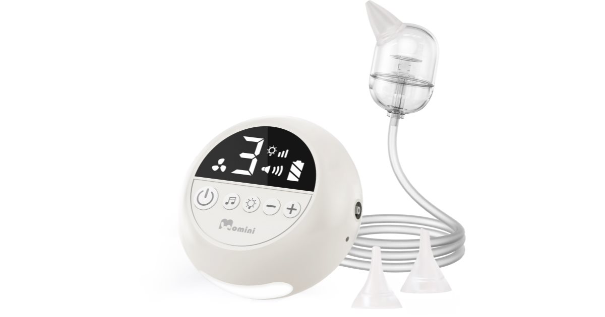Momini Automatic Nasal Aspirator Sniffley nasal aspirator electric ...