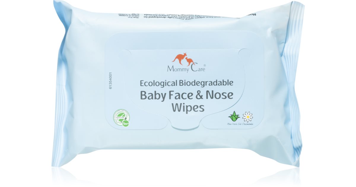 Mommy Care Baby Face & Nose Wipes Toalhitas para nariz e rosto | notino.pt
