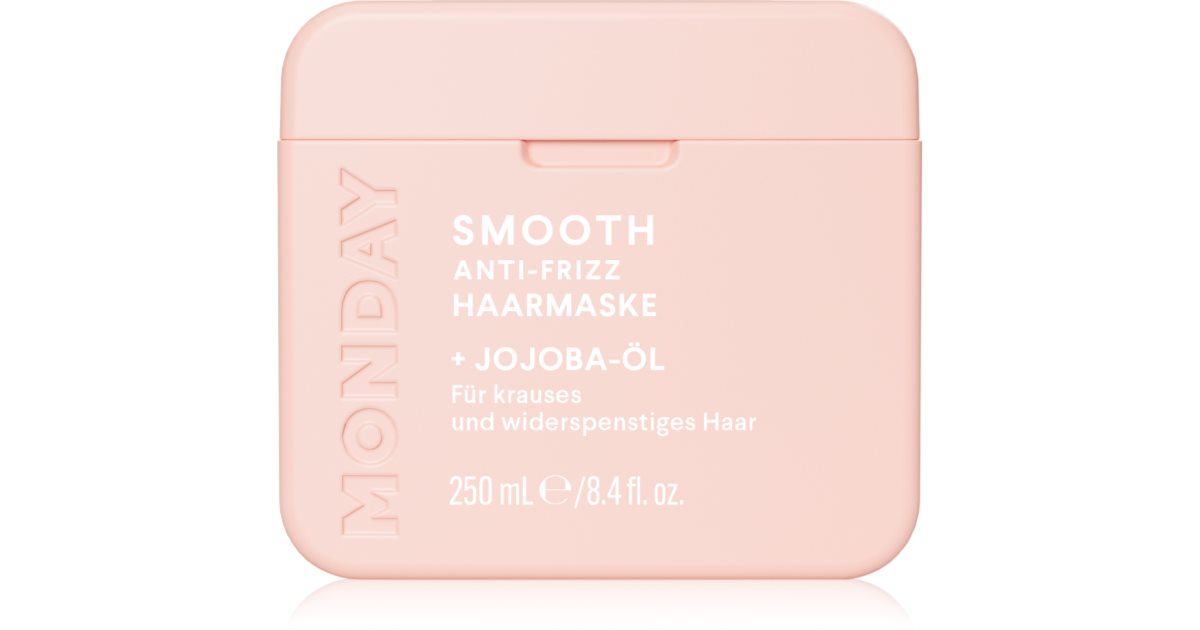 MONDAY Smooth maska na vlasy pro uhlazení a obnovu poškozených vlasů ...