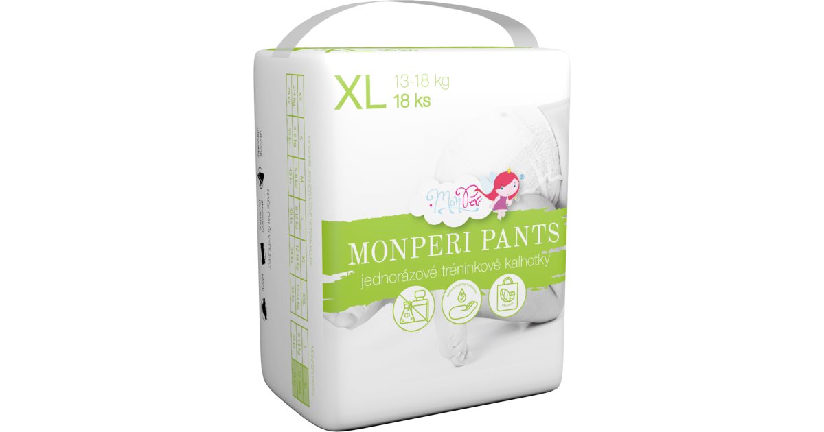 MonPeri Pants Size XL disposable nappy pants | notino.co.uk