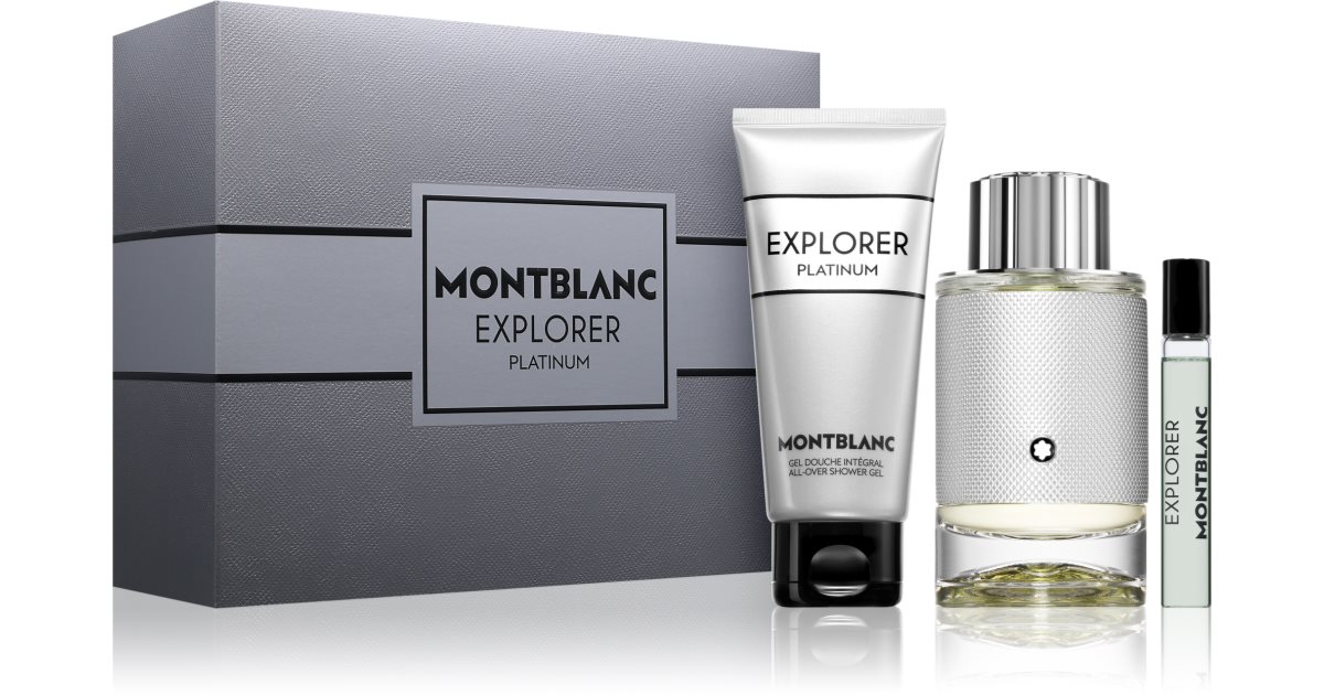 Montblanc Explorer Platinum Gift Set for men | notino.ie