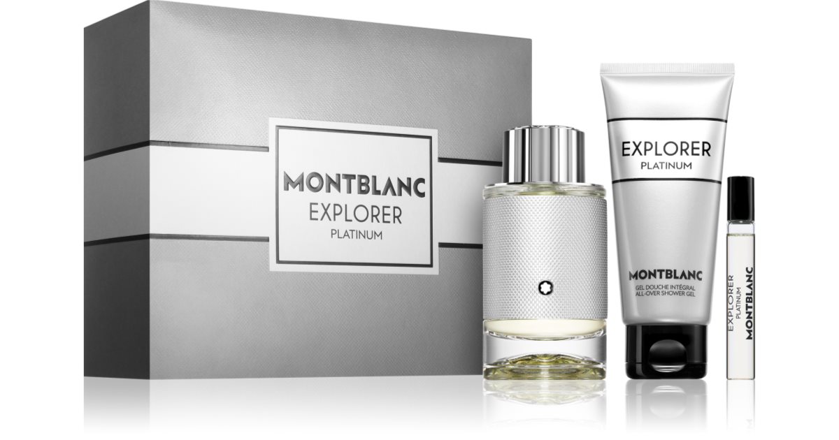 Montblanc Explorer Platinum gift set for men | notino.co.uk