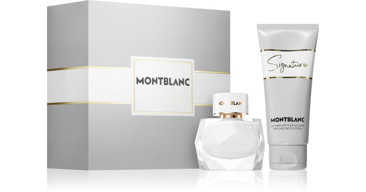 Montblanc Signature gift set for women | notino.co.uk