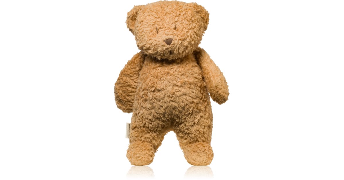 Moonie The Humming Bear Organic Cappuccino sleep toy with melody ...