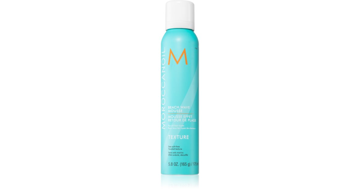 Moroccanoil Texture mousse cheveux pour un effet retour de plage ...