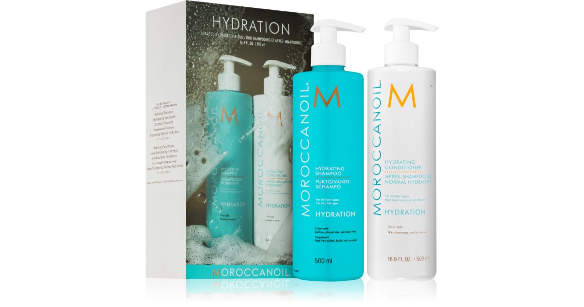 Moroccanoil Hydration set (para aportar hidratación y brillo ) para mujer | notino.es