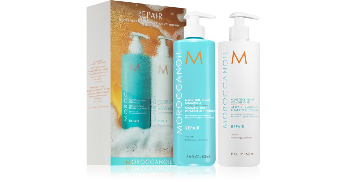 Moroccanoil Repair set (para cabello maltratado o dañado) | notino.es