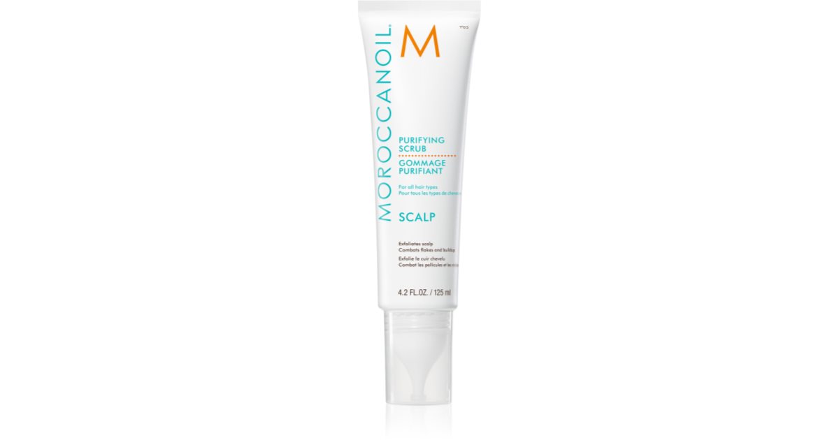 Moroccanoil Scalp Purifying Scrub Gentle Facial Scrub with soothing ...