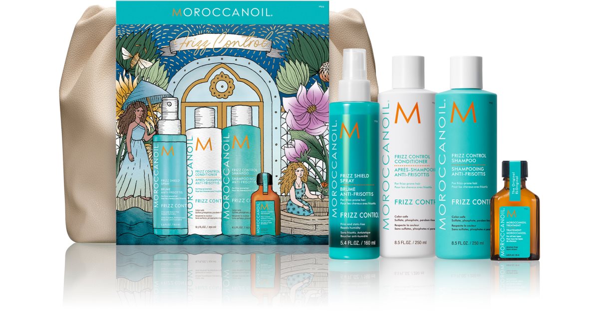 Moroccanoil Frizz Control Kit set (for unruly and frizzy hair) | notino ...