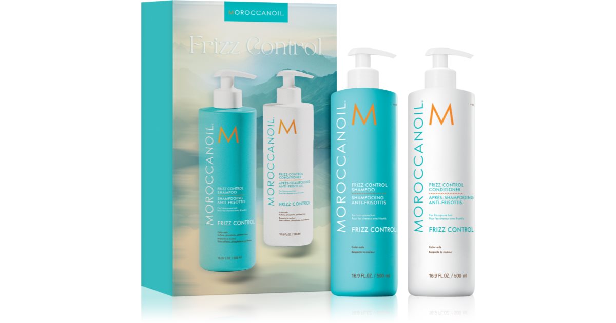 Moroccanoil Frizz Control Kit set for unruly and frizzy hair | notino.ie