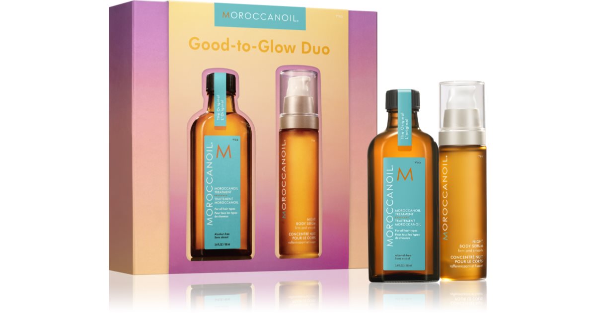 Moroccanoil Good-to-Glow Duo set for hair and body | notino.ie
