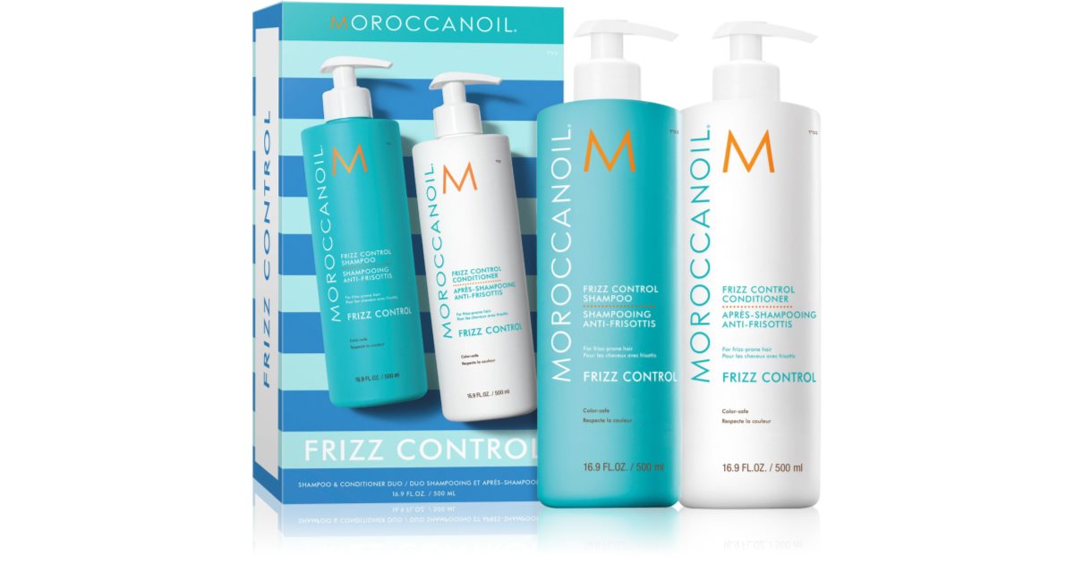 Moroccanoil Frizz Control Shampoo & Conditioner Duo | Livrare rapida ...