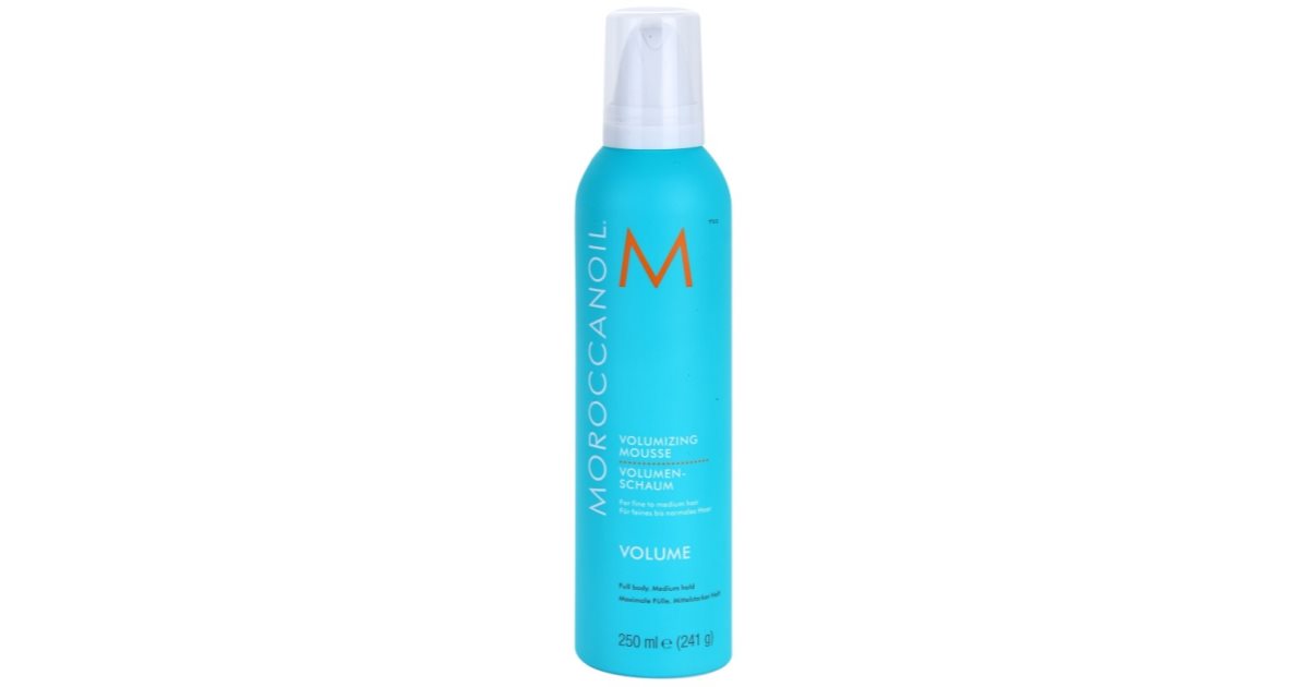 Moroccanoil Volume Volumizing Mousse styling foam for volume | notino.co.uk