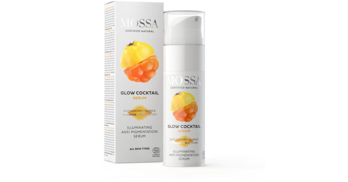Mossa Glow Coctail Lightening Corrective Serum Against Pigment Spots ...