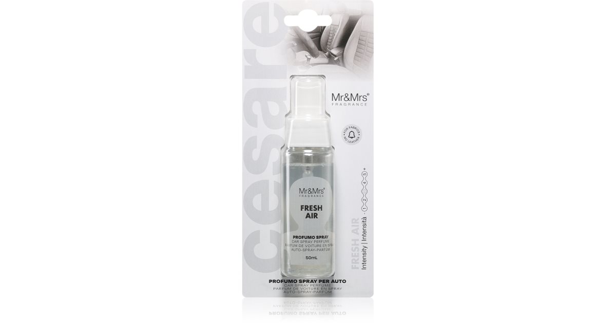 Mr & Mrs Fragrance Cesare Fresh Air ambientador para o carro | notino.pt