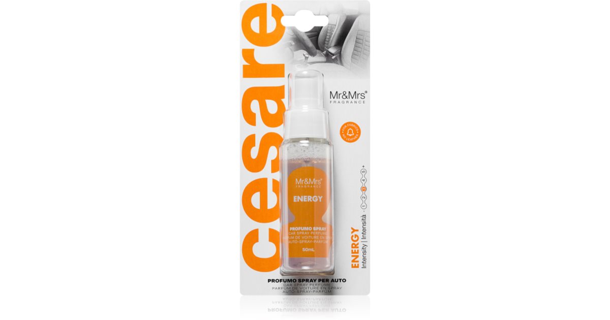 Mr & Mrs Fragrance Cesare Energy ilmanraikastin autoon | notino.fi