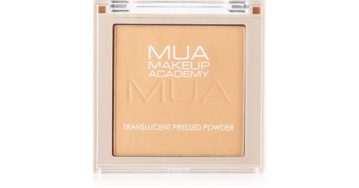 MUA Makeup Academy Translucent Pressed Powder poudre compacte ...
