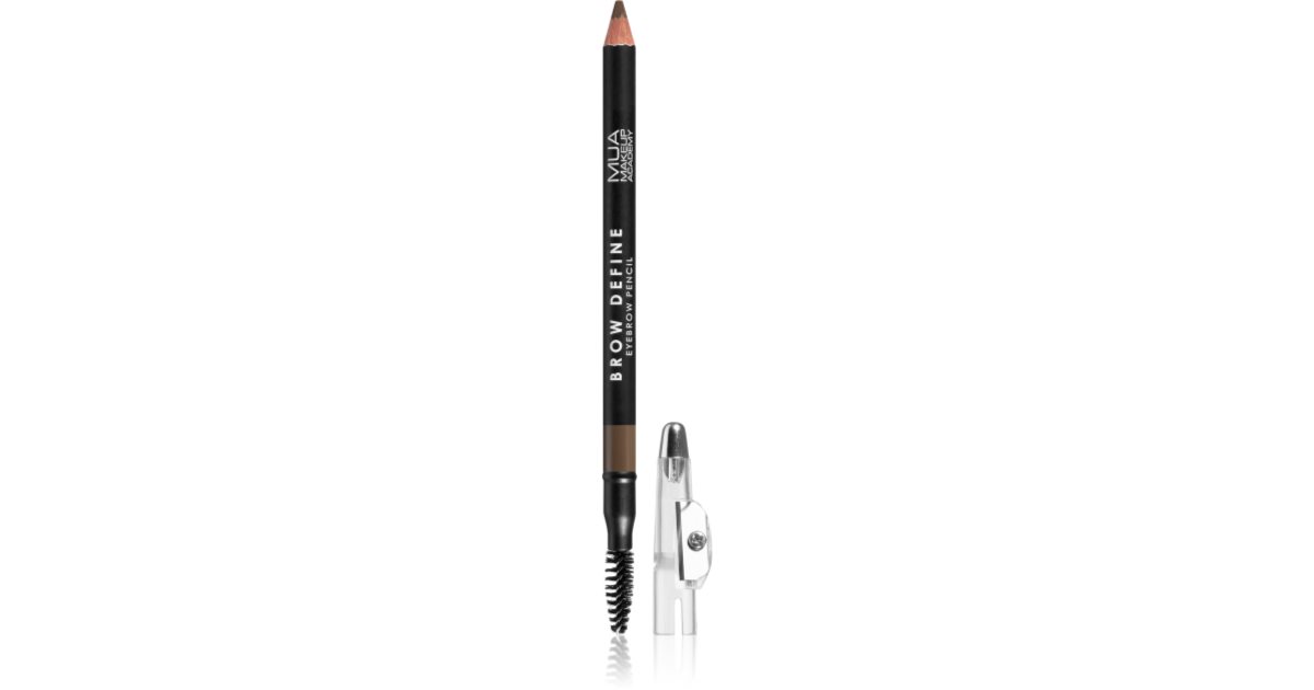 MUA Makeup Academy Brow Define long-lasting eyebrow pencil with brush ...