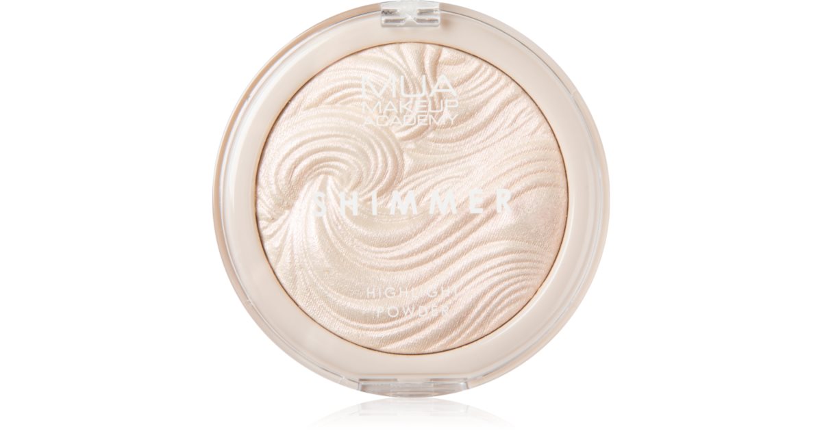 MUA Makeup Academy Shimmer professional highlight pressed powder ...