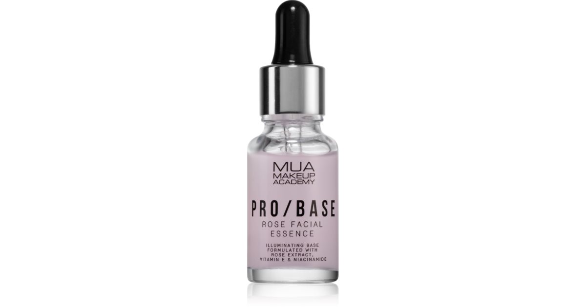 MUA Makeup Academy PRO/BASE Rose primer iluminador com extrato de rosas ...