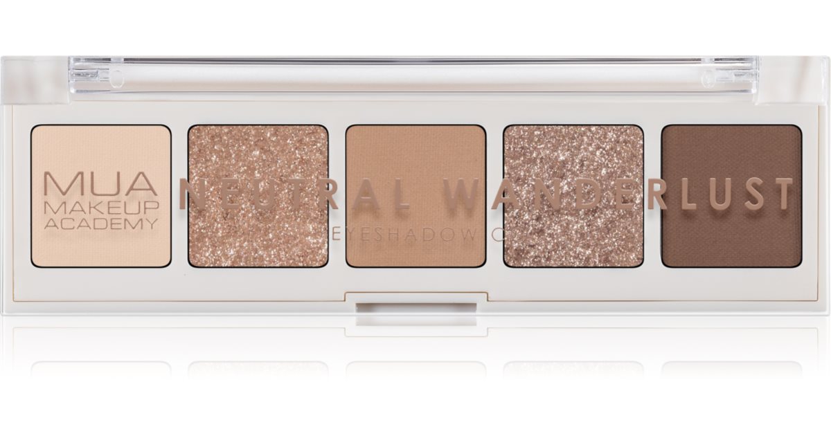 MUA Makeup Academy Professional 5 Shade Palette palette de fards à paupières | notino.fr