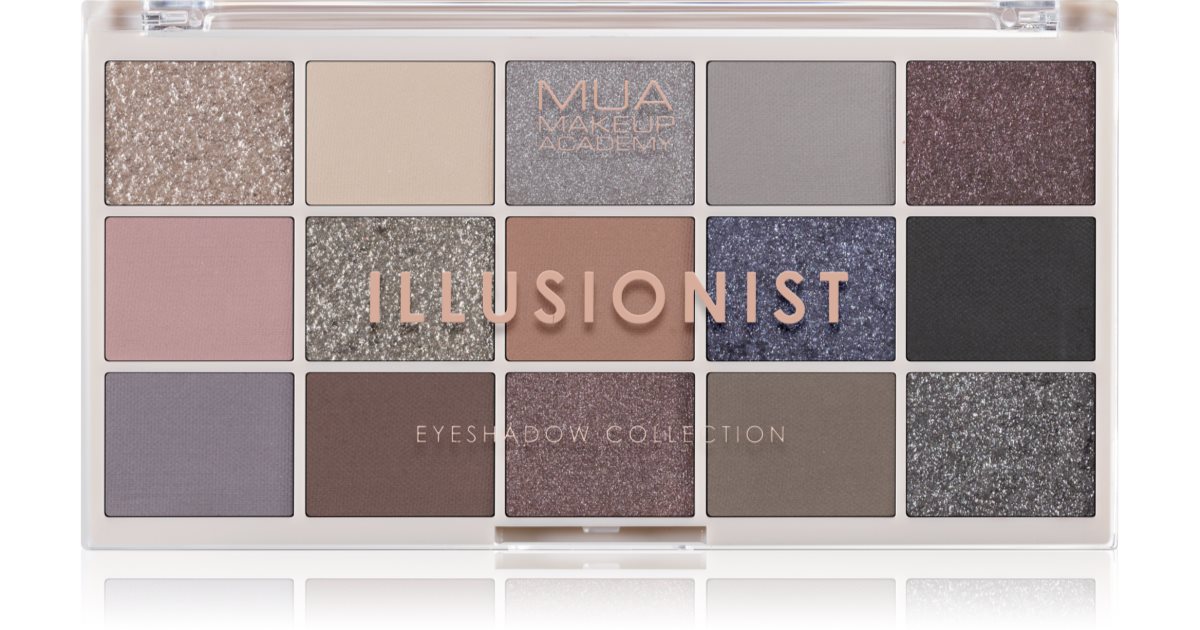 MUA Makeup Academy Professional 15 Shade Palette paleta cieni do powiek opinie | notino.pl