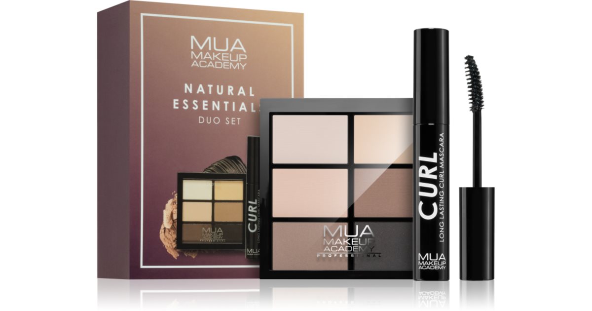 MUA Makeup Academy Duo Set Natural Essentials gift set (for the eye ...