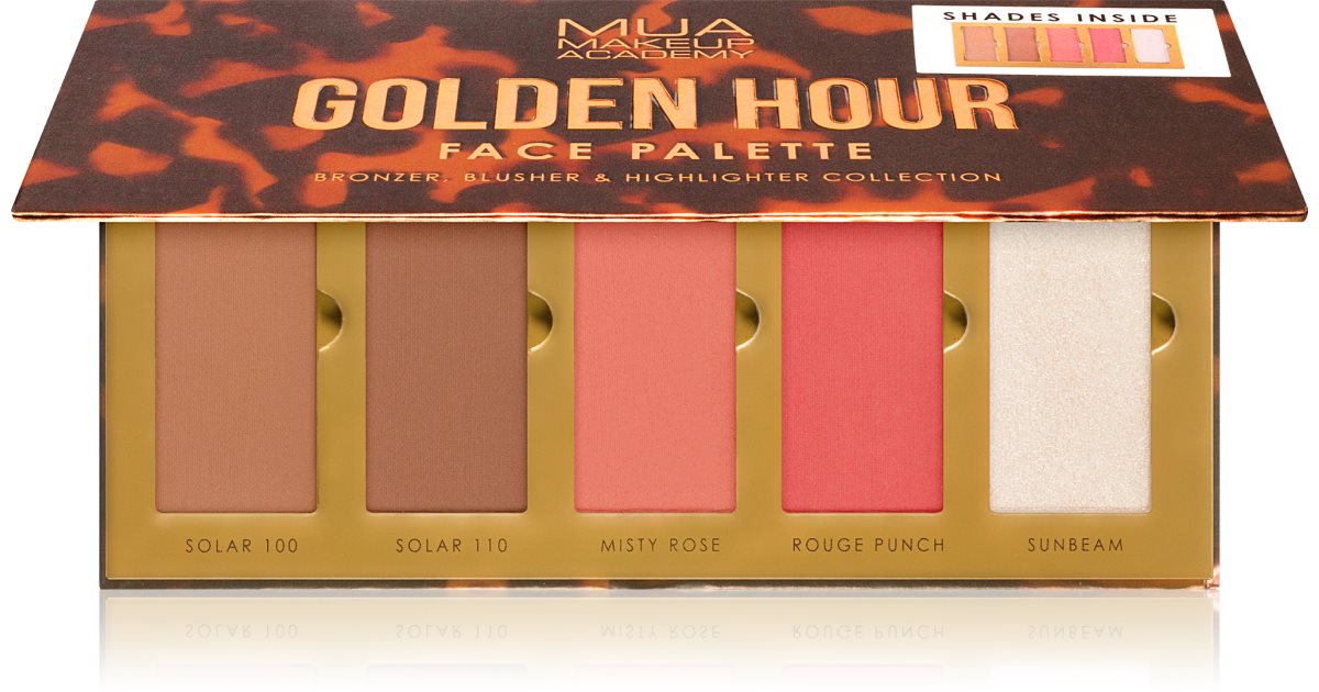 MUA Makeup Academy Golden Hour powder contour palette | notino.co.uk