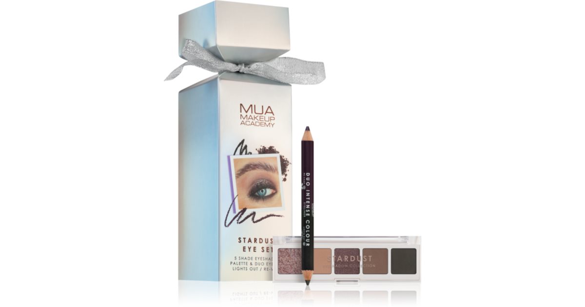 MUA Makeup Academy Cracker Stardust Gift Set (for a smoky makeup look ...