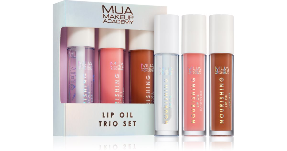 MUA Makeup Academy Trio coffret para lábios | notino.pt