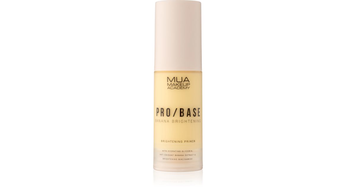 MUA Makeup Academy PRO/BASE Banana Brightening brightening makeup ...