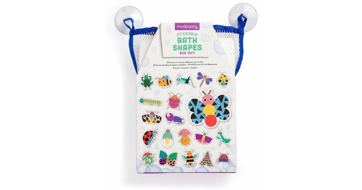Mudpuppy Stickable Bath Shapes vattenleksak | notino.se