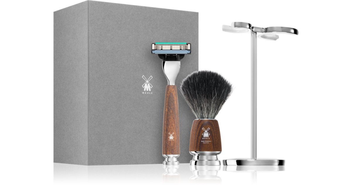 Mühle RYTMO Set Black Resin shaving kit | notino.co.uk