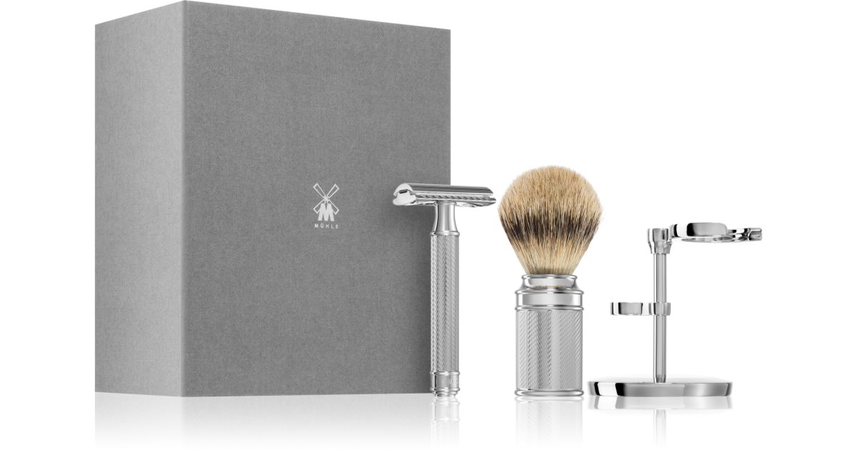 Mühle TRADITIONAL Set Chrome shaving kit | notino.co.uk