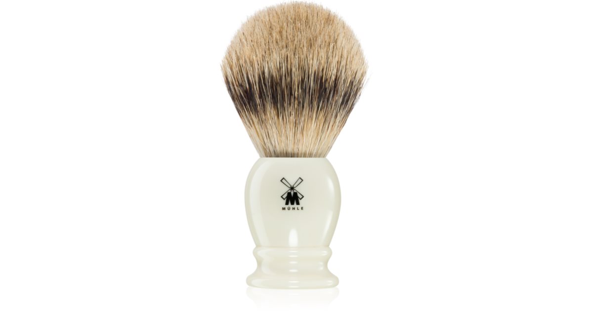 Mühle CLASSIC Silvertip Badger Faux Ivory čopič za britje iz dlake ...