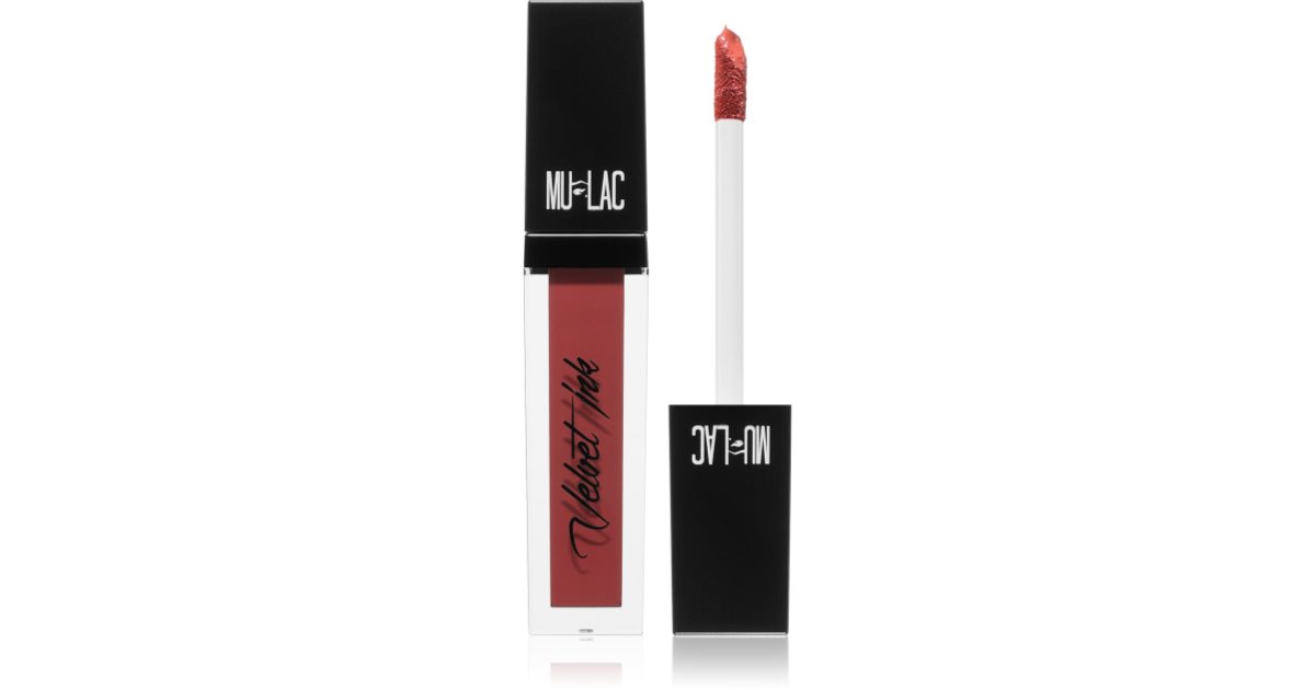 Mulac Cosmetics Velvet Ink długotrwały matowa pomadka w płynie